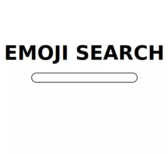 Emoji search 🔎